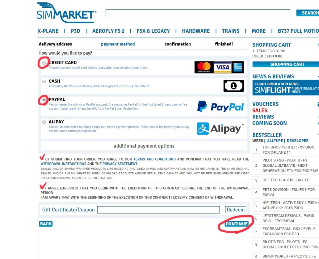 simMarket購入方法 | Another Flyer Annex